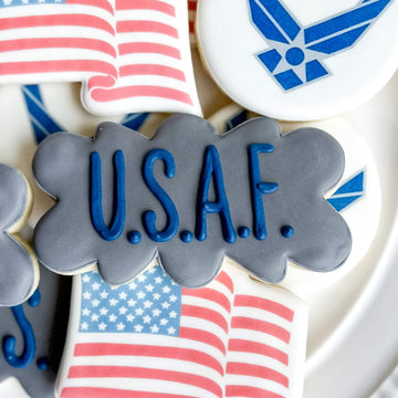 Custom Cookies | Armed Forces Appreciation – Southern Sugar Bakery