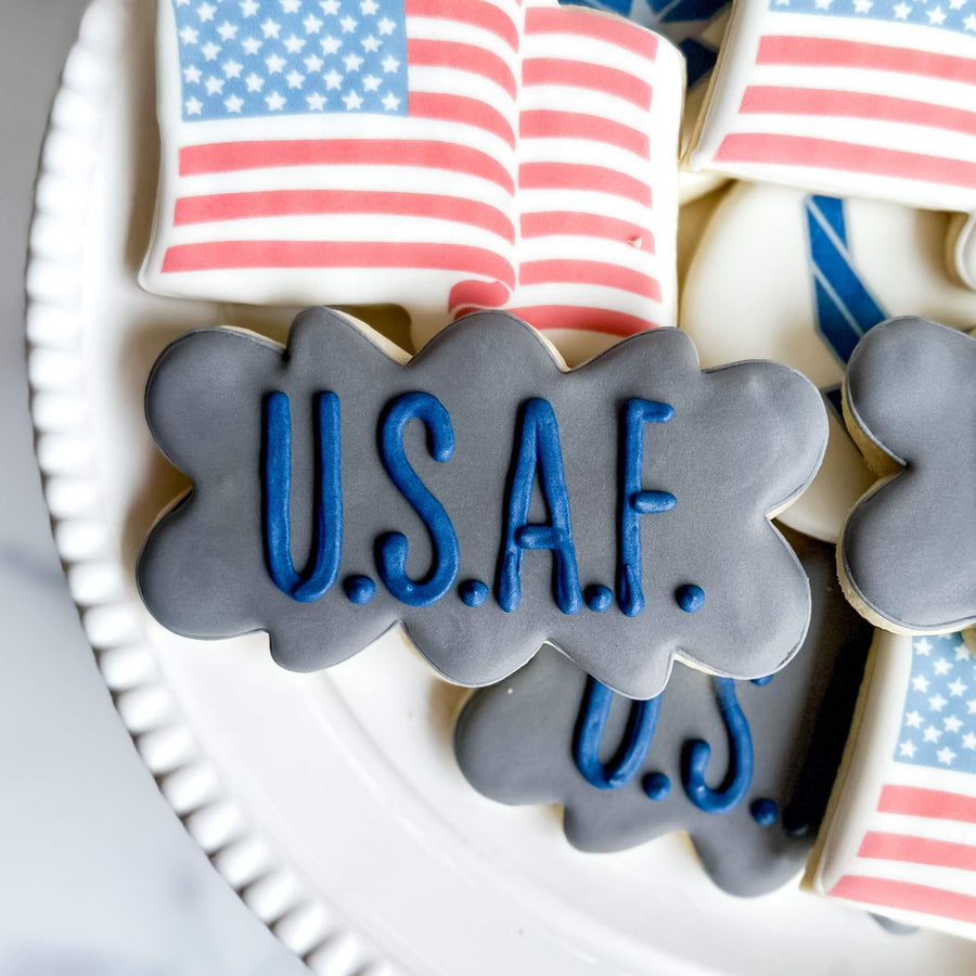 Custom Cookies | US Military | Air Force – Southern Sugar Bakery