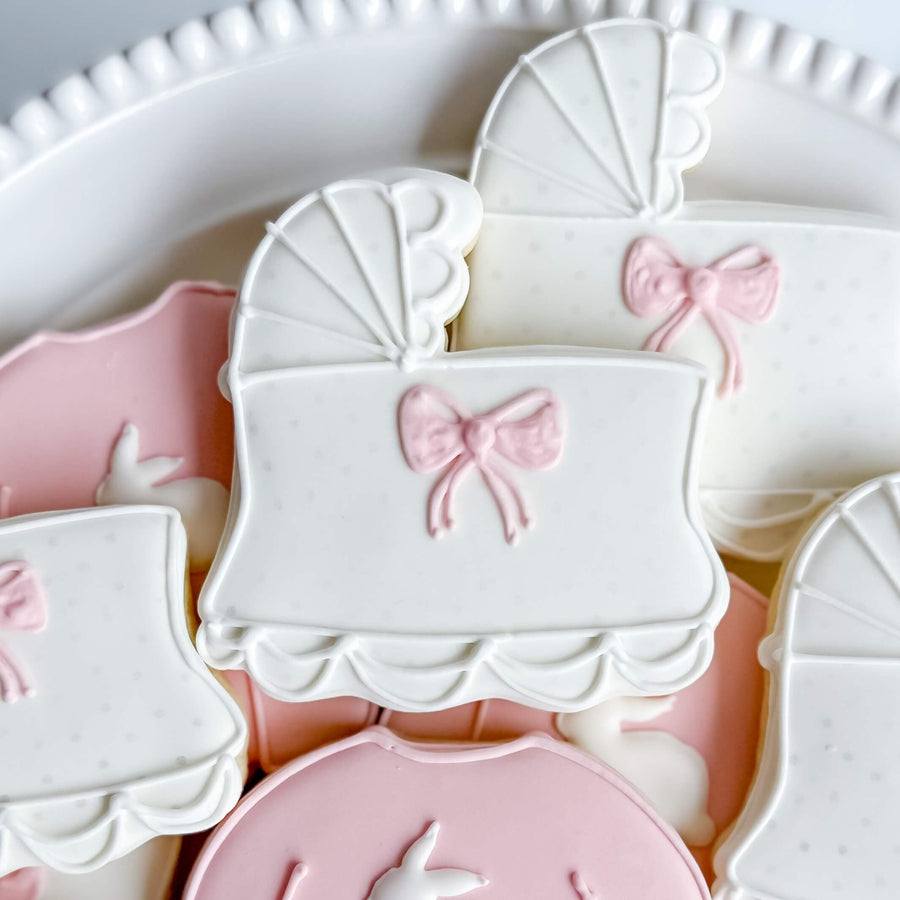 Baby Announcement | Custom Cookies | Snuggle Bunny – Southern Sugar Bakery