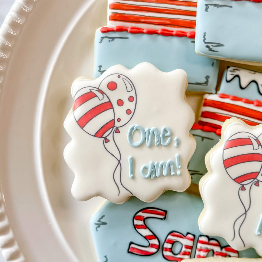 Custom Birthday Cookies | Seussical Surprise – Southern Sugar Bakery