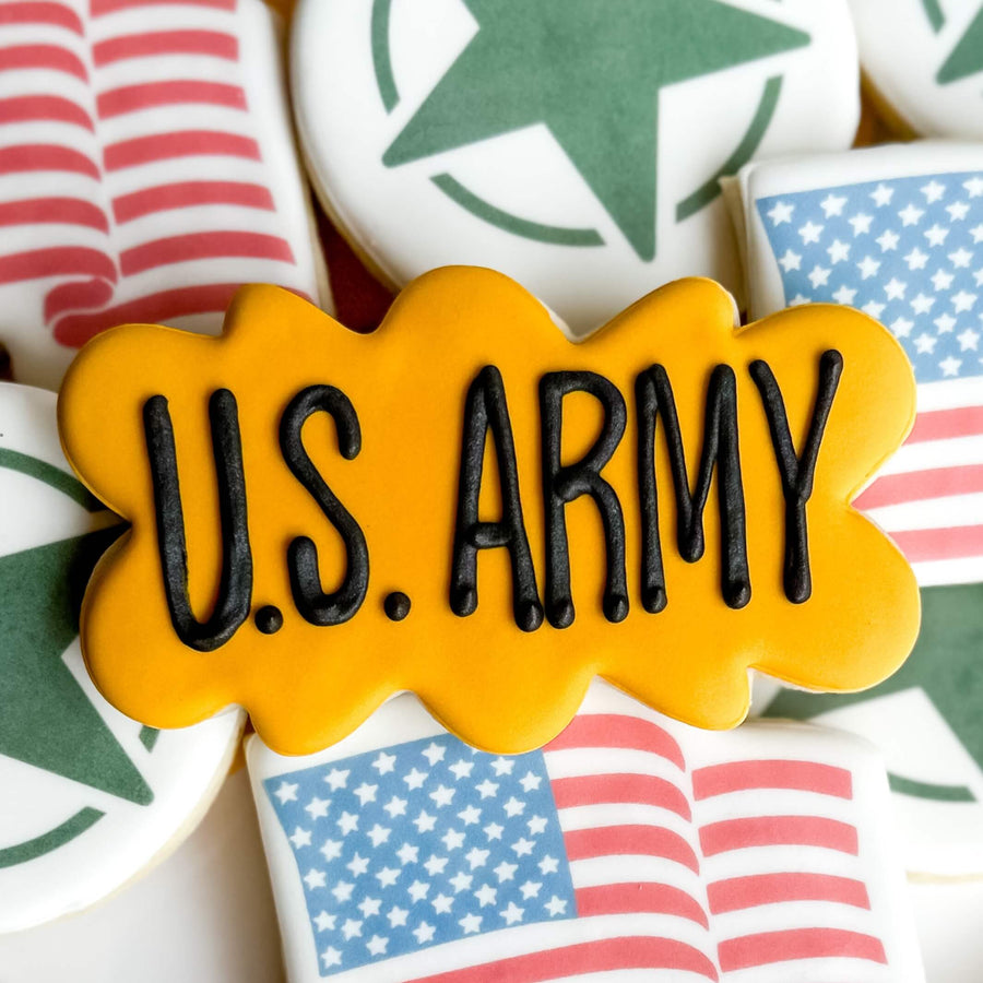Custom Cookies | US Military | Army – Southern Sugar Bakery