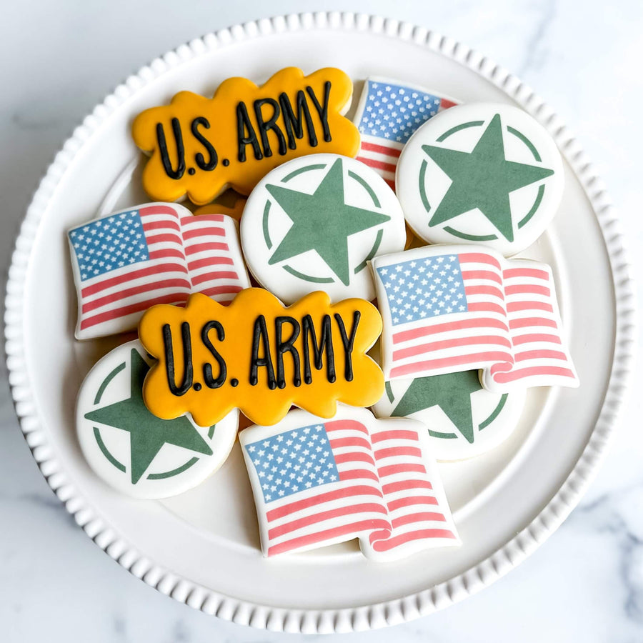 Custom Cookies | US Military | Army – Southern Sugar Bakery