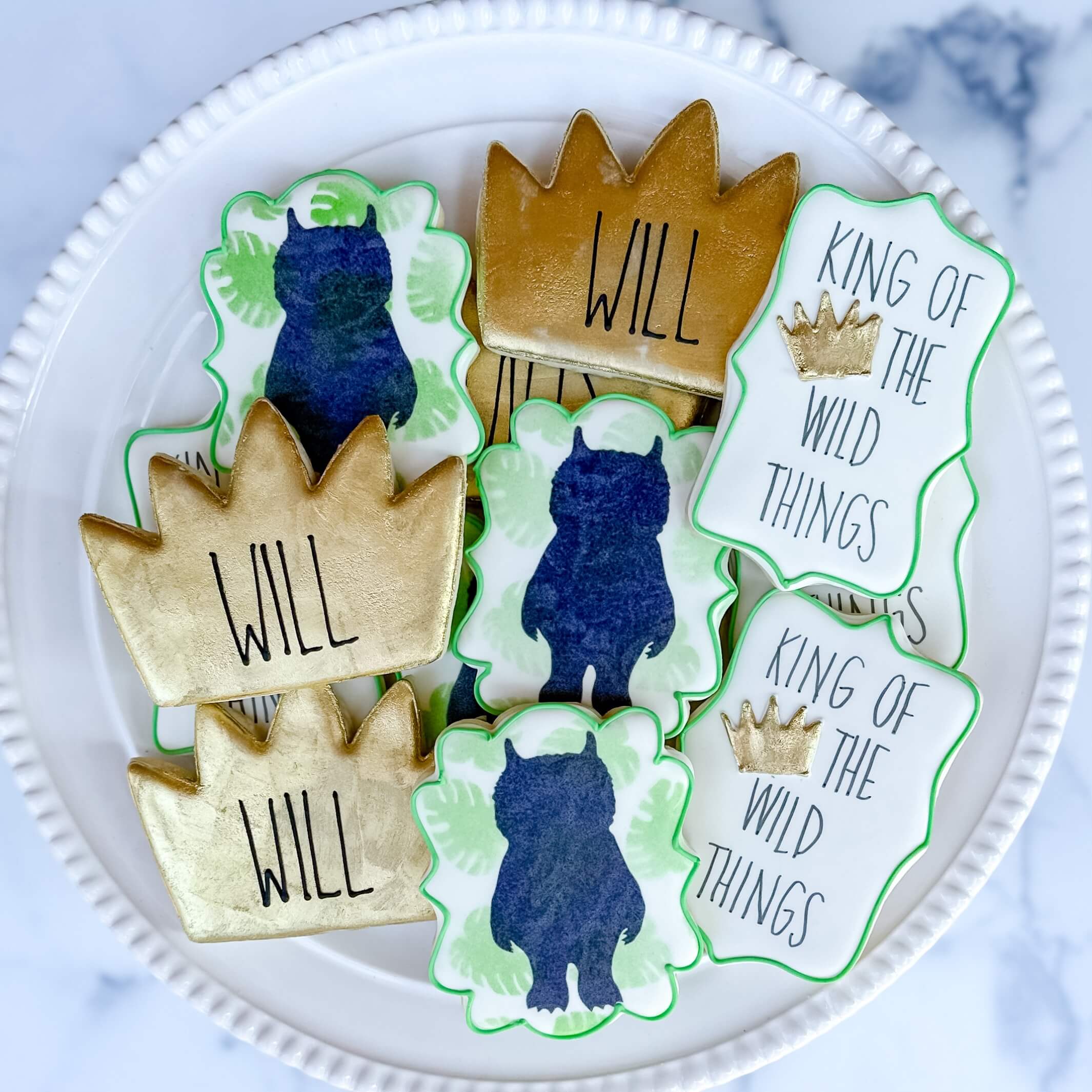 Custom Cookies | Birthday | Wild Thing Rumpus – Southern Sugar Bakery