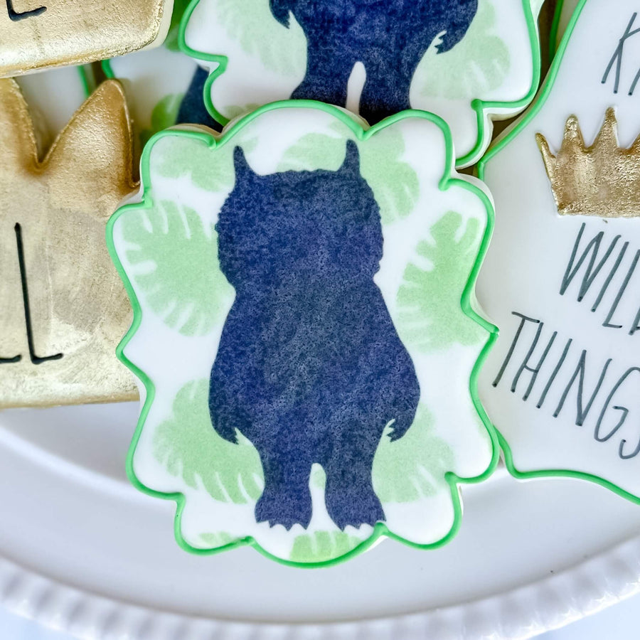 Custom Cookies | Birthday | Wild Thing Rumpus – Southern Sugar Bakery