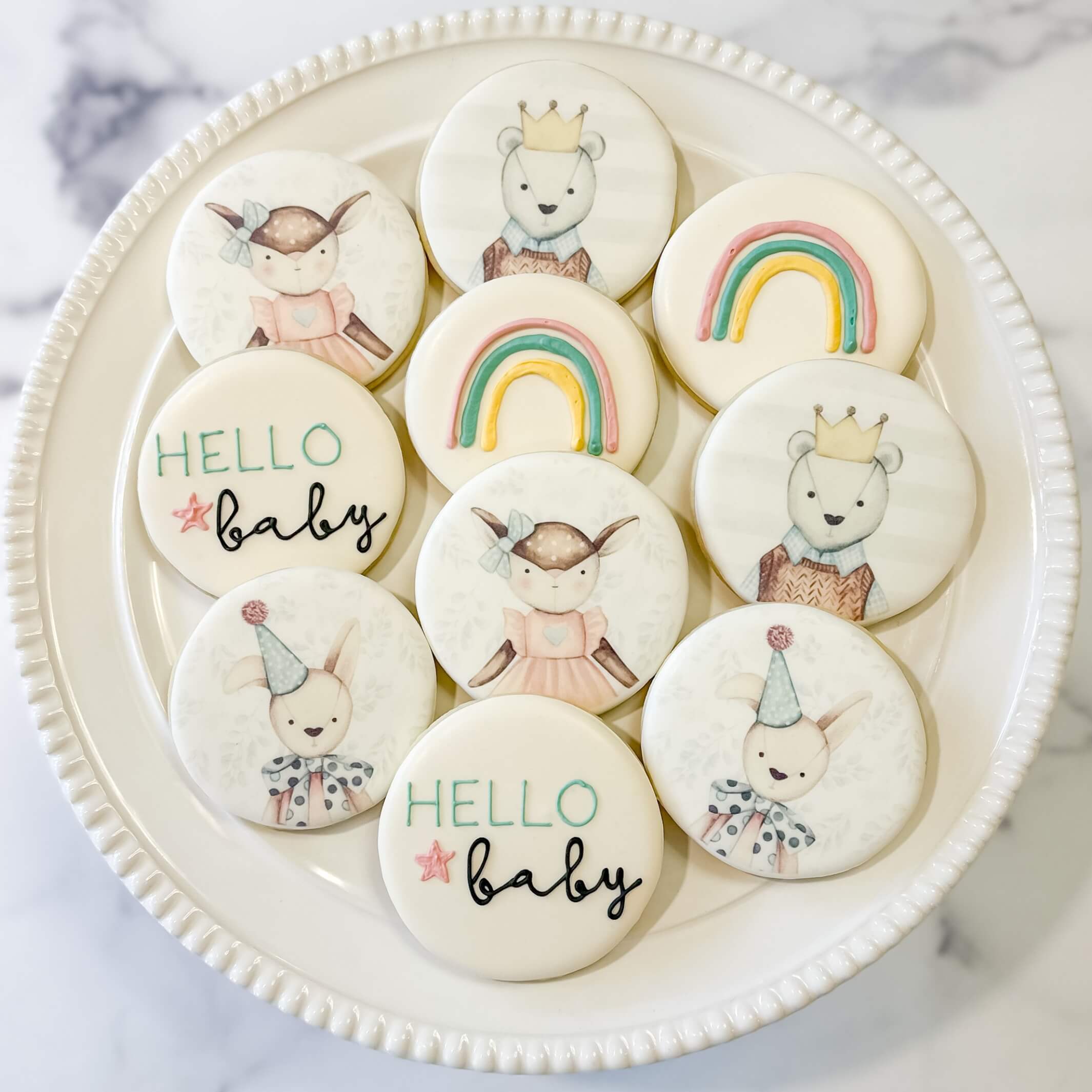 Custom Cookies | Newborn | Baby Animals – Southern Sugar Bakery