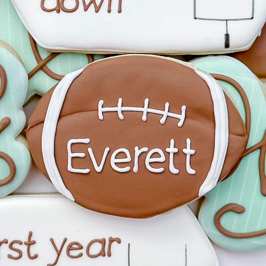Custom Cookies | First Birthday | First Year Down – Southern Sugar Bakery