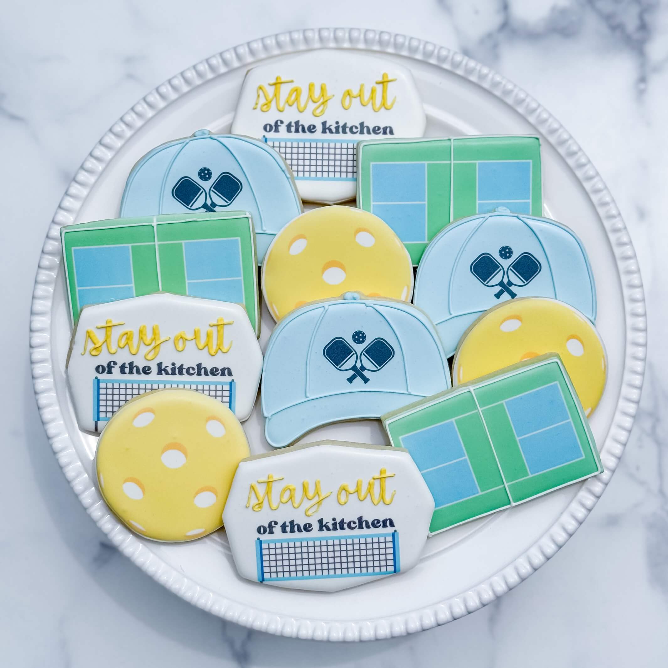 Custom Cookies | Pickleball – Southern Sugar Bakery