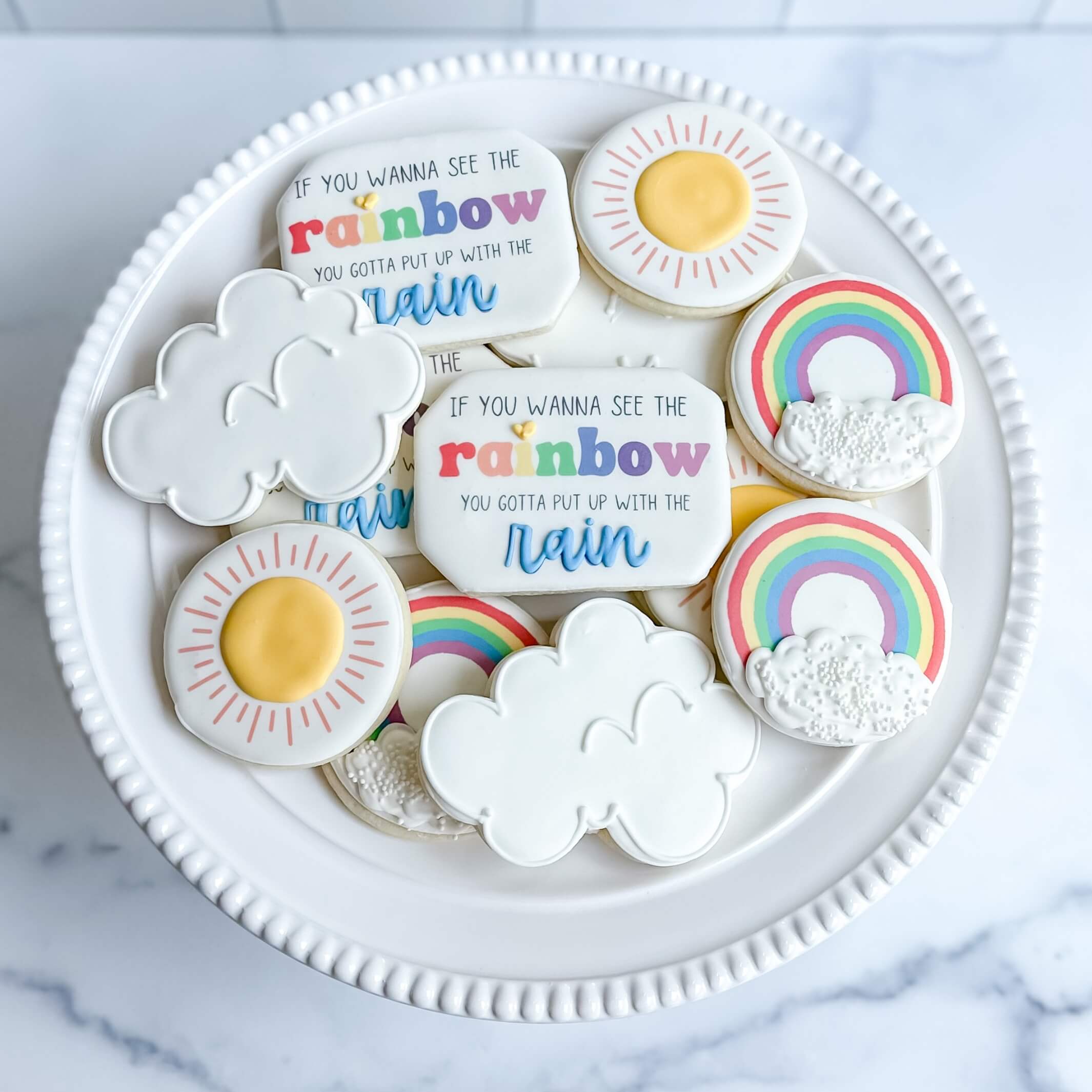 Custom Get Well Cookies | Brighter Days – Southern Sugar Bakery