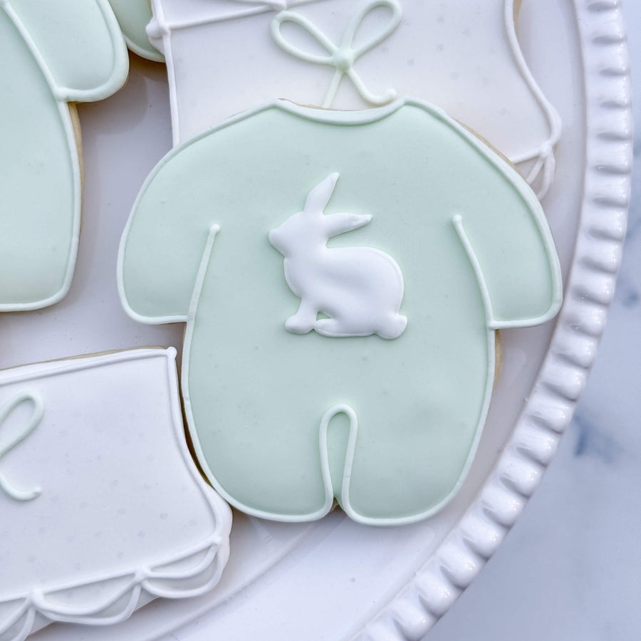 Baby Announcement | Custom Cookies | Snuggle Bunny – Southern Sugar Bakery