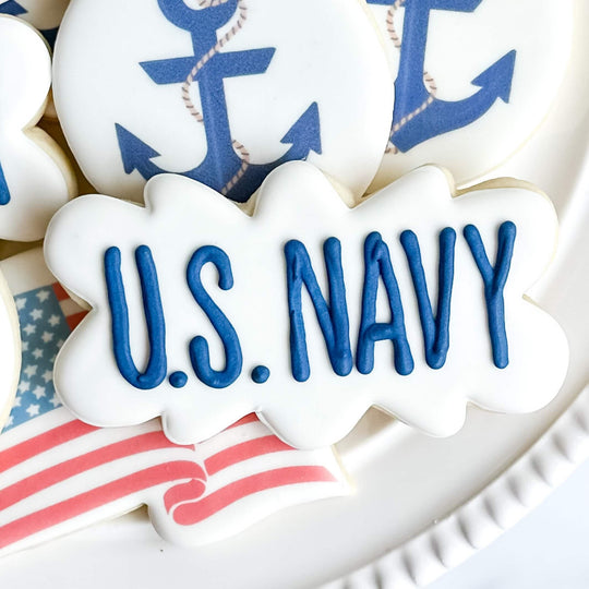 Custom Cookies | Armed Forces Appreciation – Southern Sugar Bakery