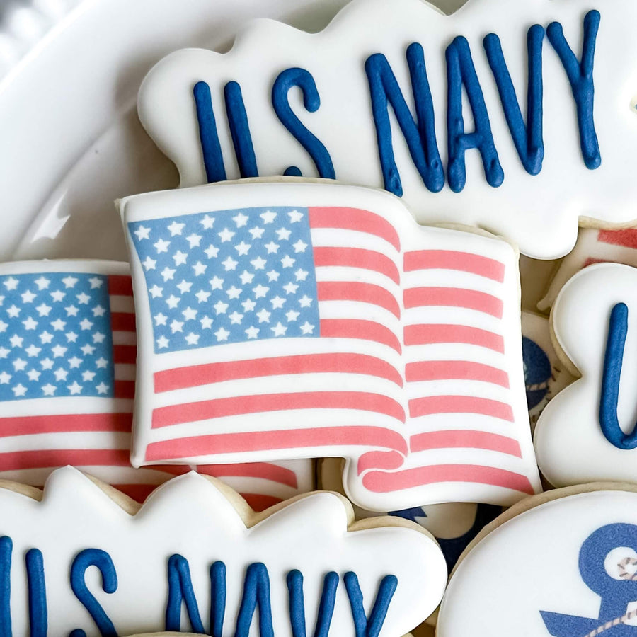 Custom Cookies | US Military | NAVY – Southern Sugar Bakery