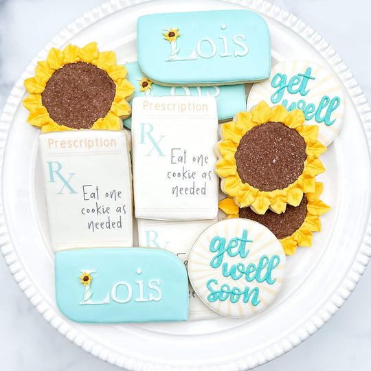 Custom Cookies | Get Well Soon | You're One Tough Cookie! – Southern ...