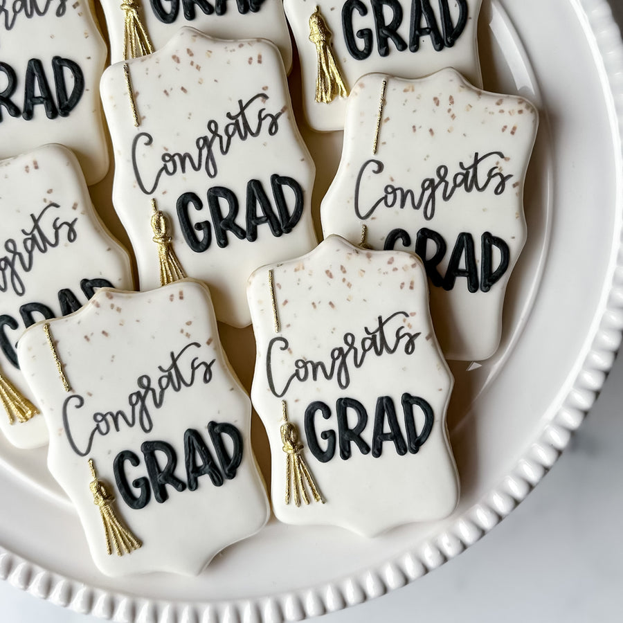 Decorated Graduation Cookies | Congrats Grad! – Southern Sugar Bakery