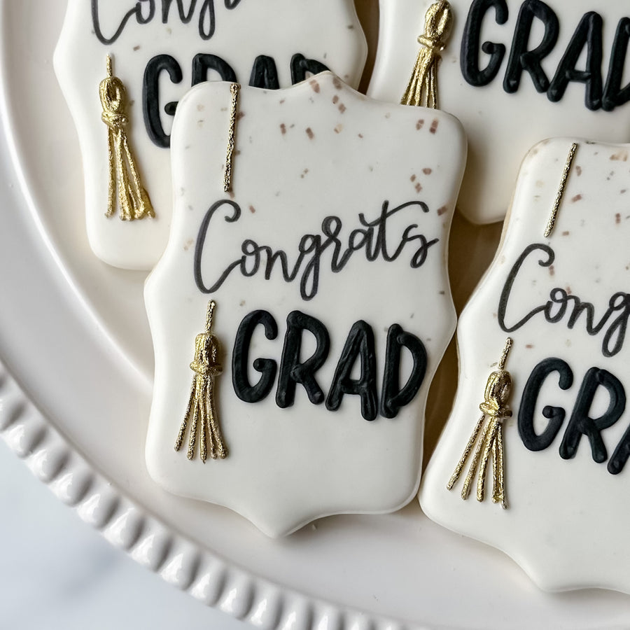 Decorated Graduation Cookies | Congrats Grad! – Southern Sugar Bakery