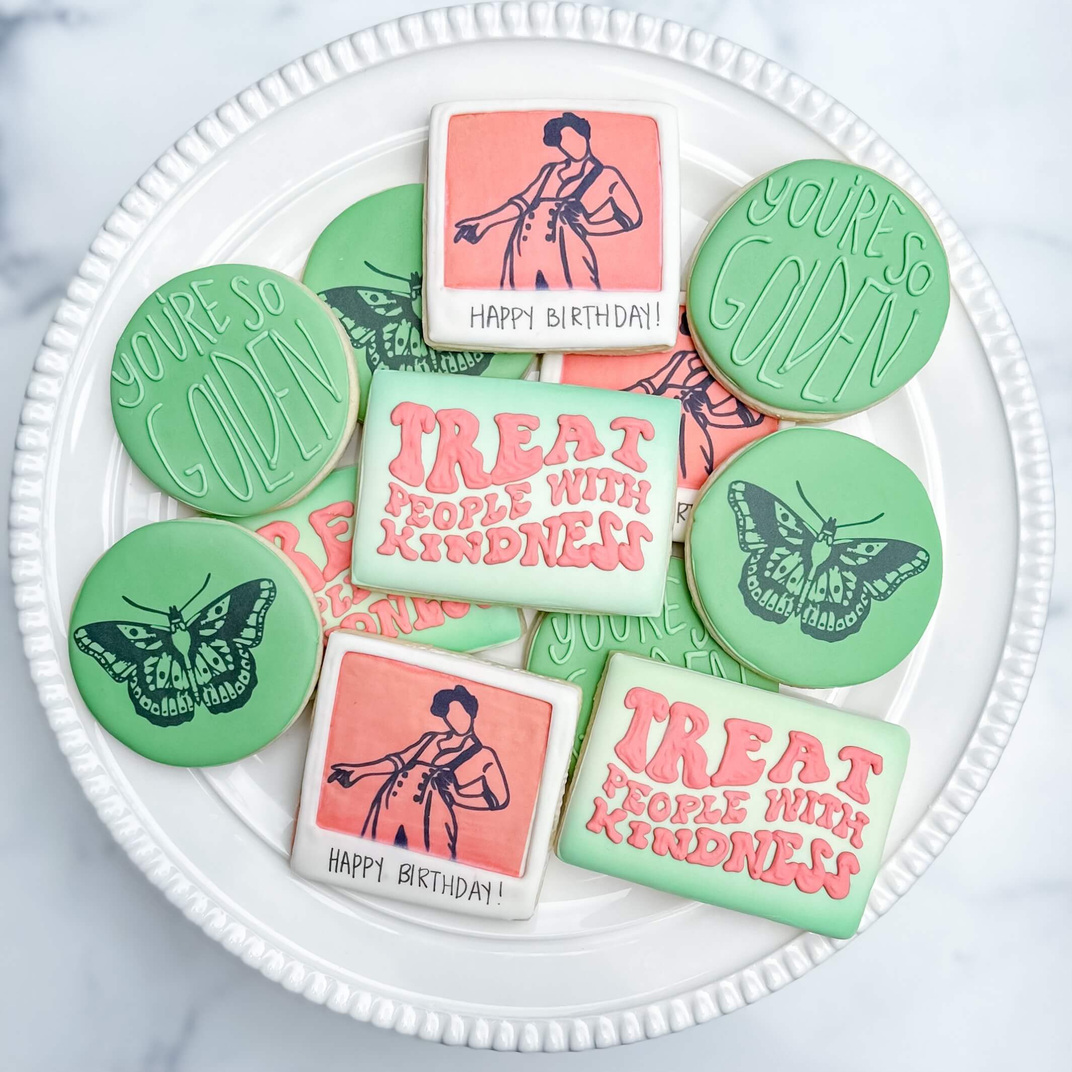 Birthday Cookies | Stylish Birthday – Southern Sugar Bakery
