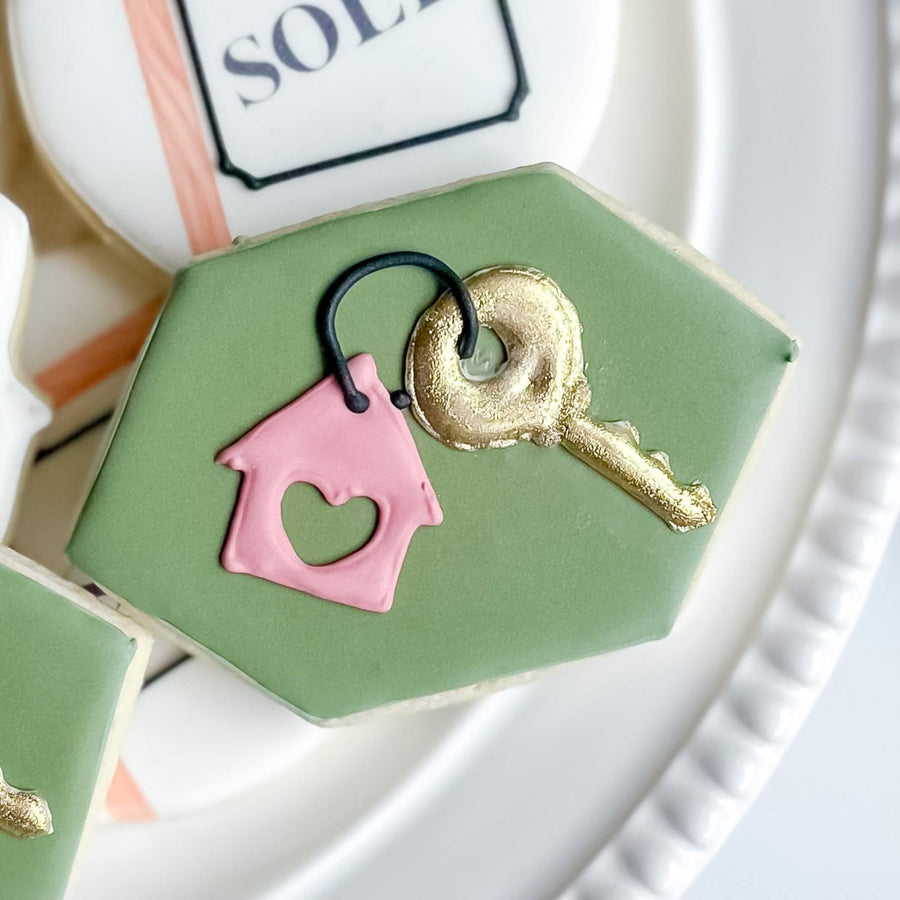 Custom New Homeowner Cookies | Home Sweet Home – Southern Sugar Bakery