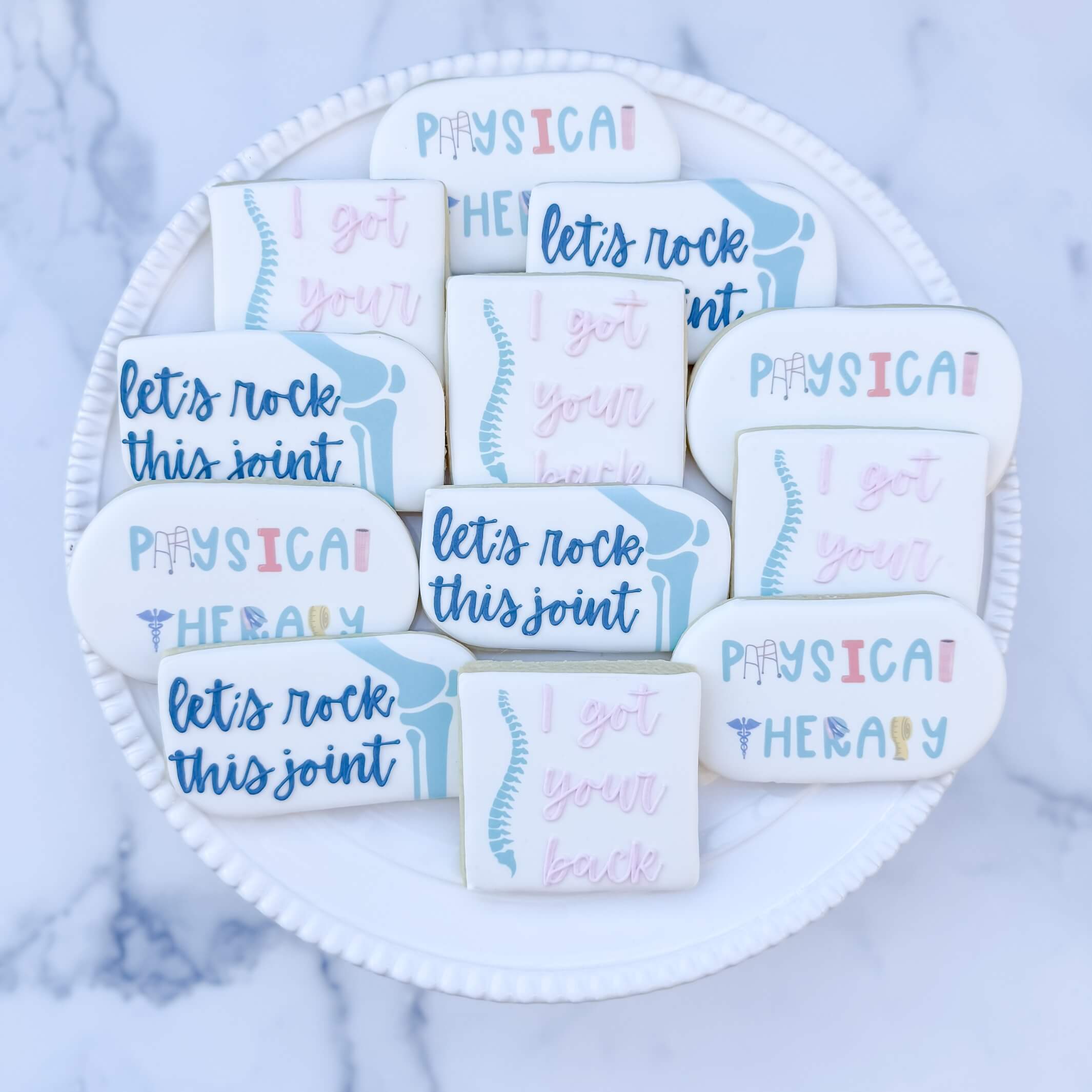Custom Cookies | Physical Therapy – Southern Sugar Bakery