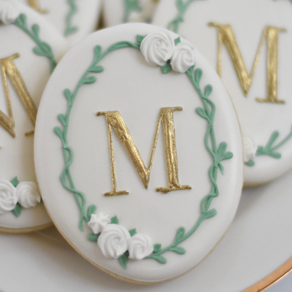 Custom Cookies | Wedding | Taking His Last Name! – Southern Sugar Bakery