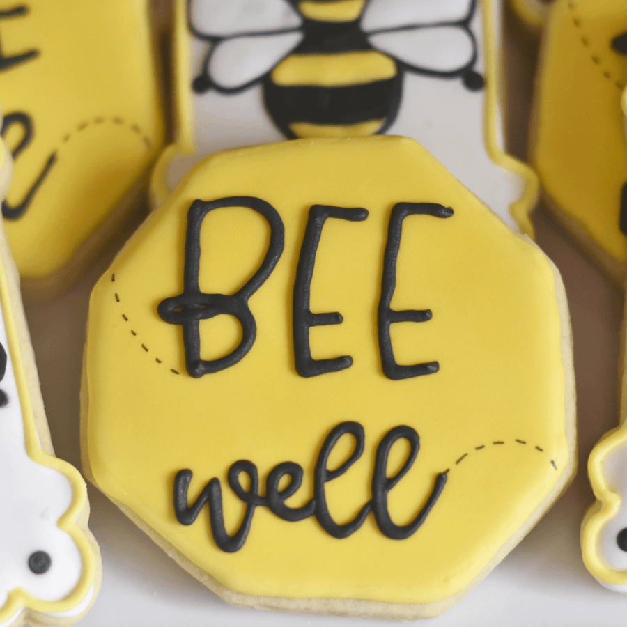 Custom Cookies | Get Well Soon | Bee Well! – Southern Sugar Bakery