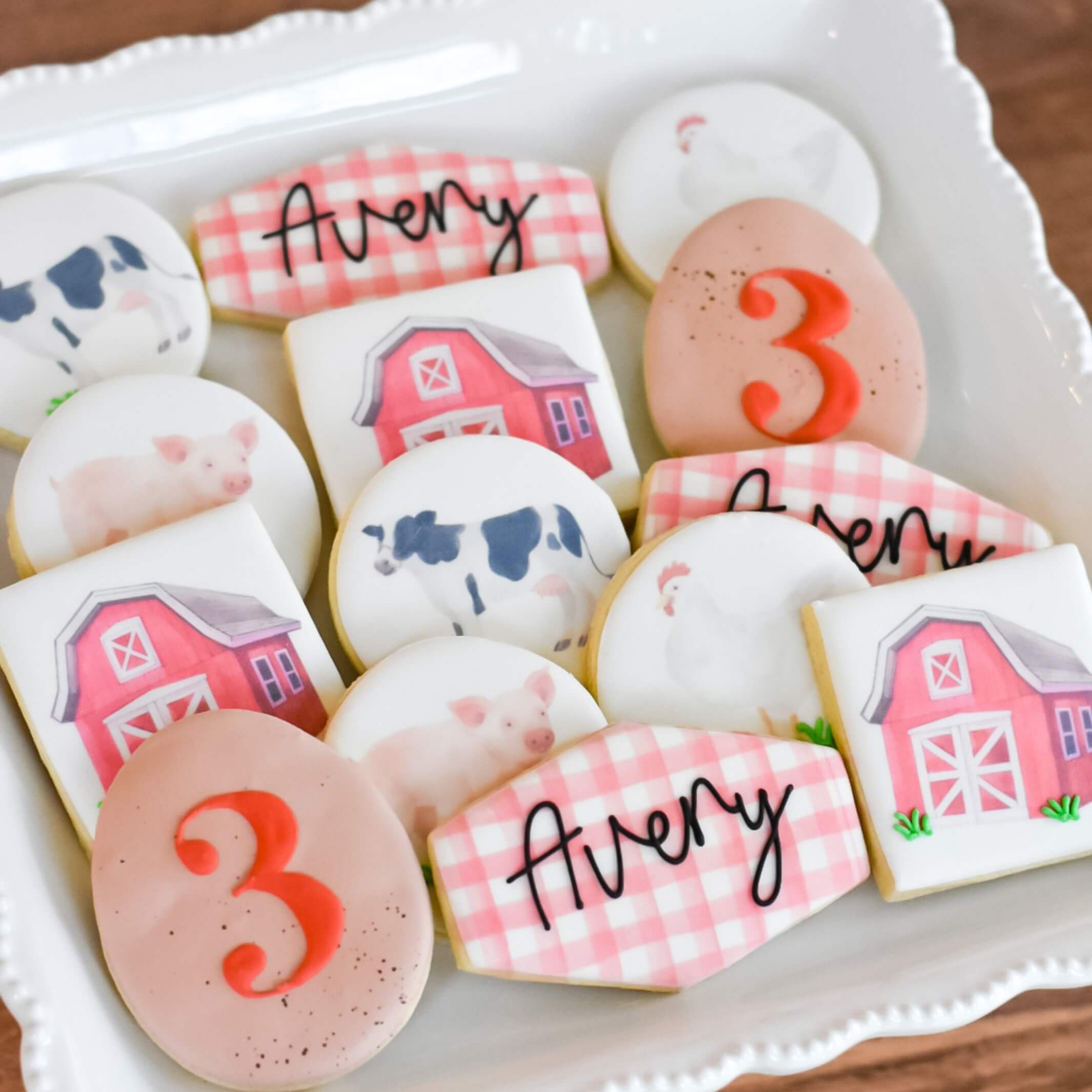 Custom Cookies | Birthday | Little Farmer – Southern Sugar Bakery