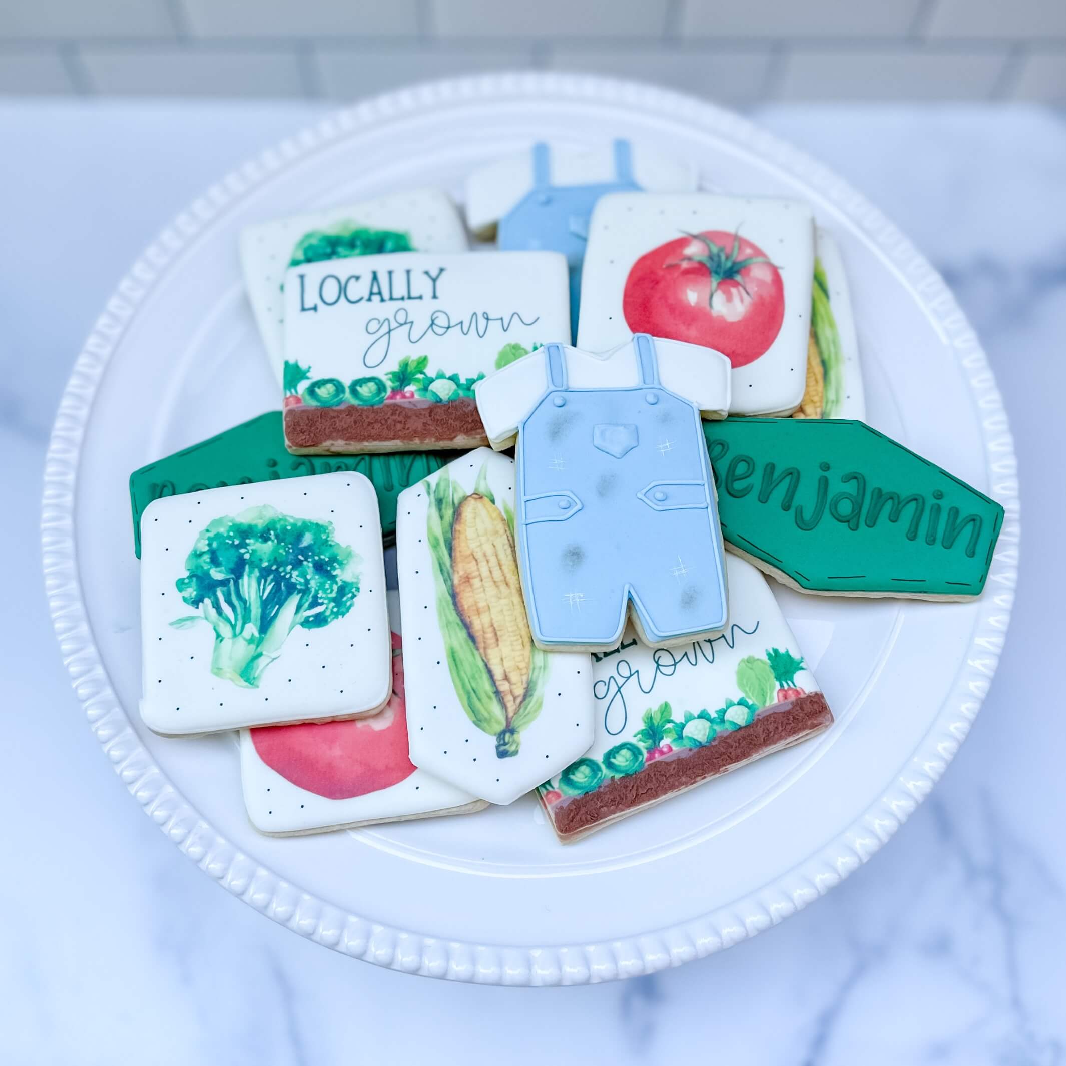 Custom Birthday Cookies | Farmer Boy – Southern Sugar Bakery