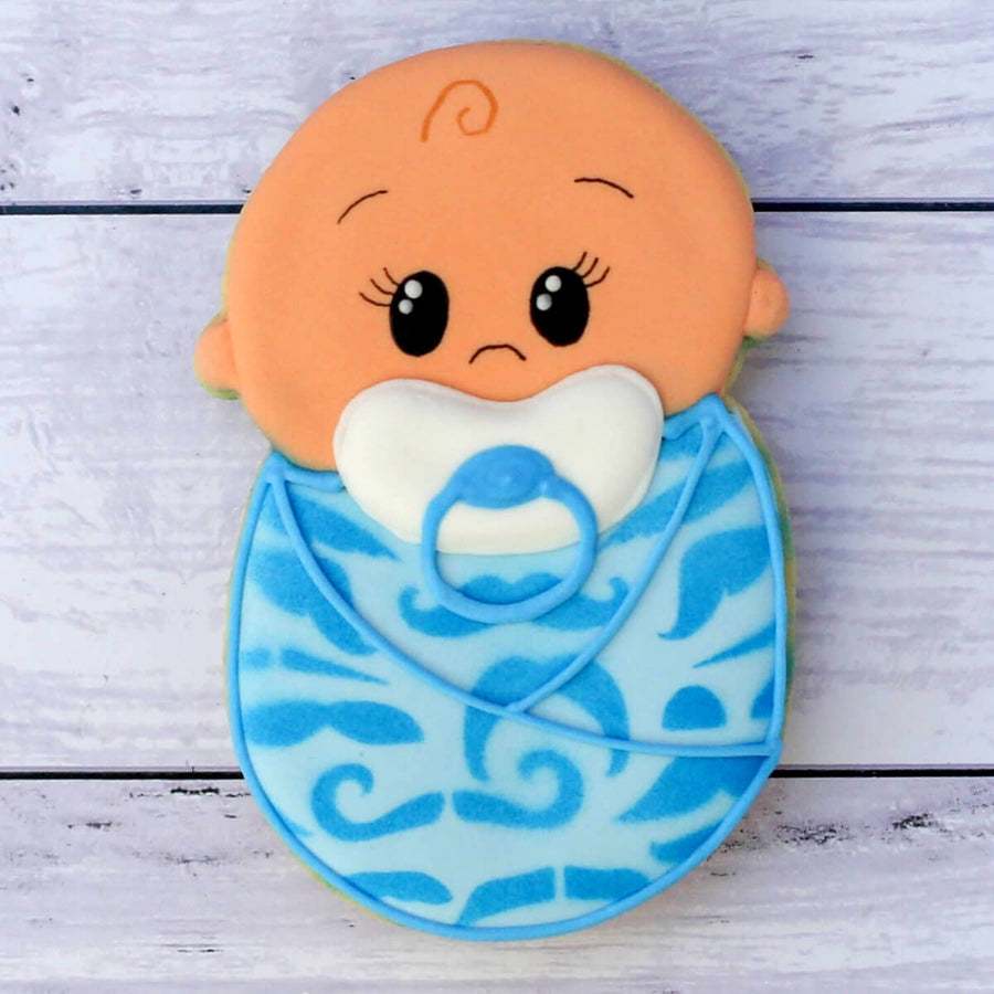 Custom Cookies | Newborn | Swaddle Baby – Southern Sugar Bakery