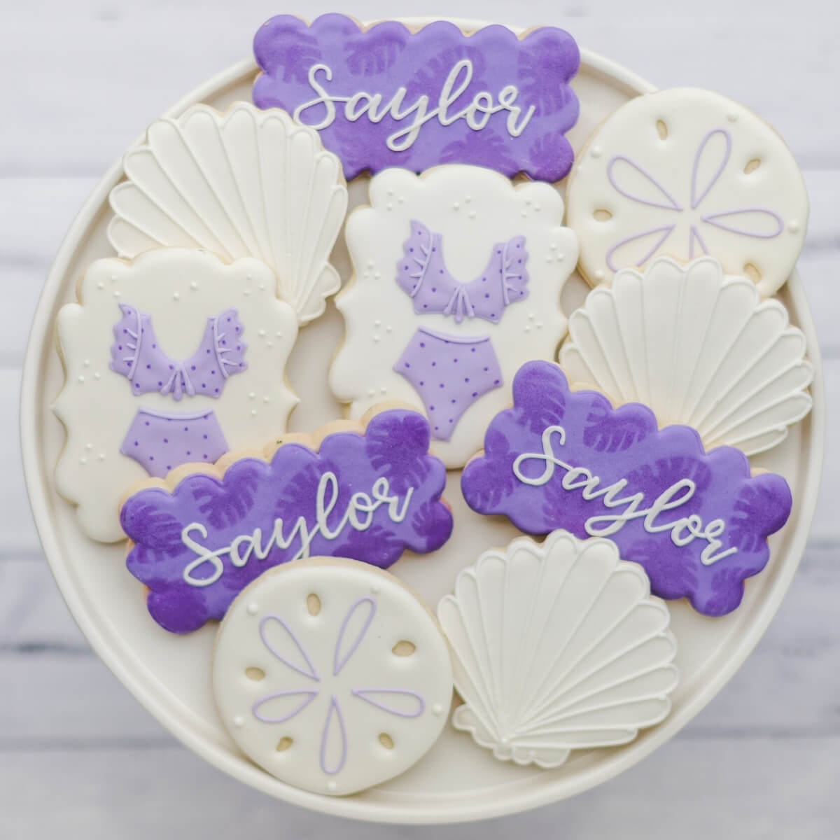 Custom Cookies | Birthday | She Sells Seashells – Southern Sugar Bakery