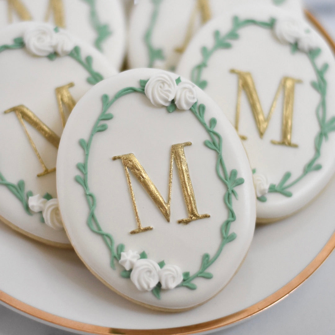 Custom Cookies | Wedding | Taking His Last Name! – Southern Sugar Bakery